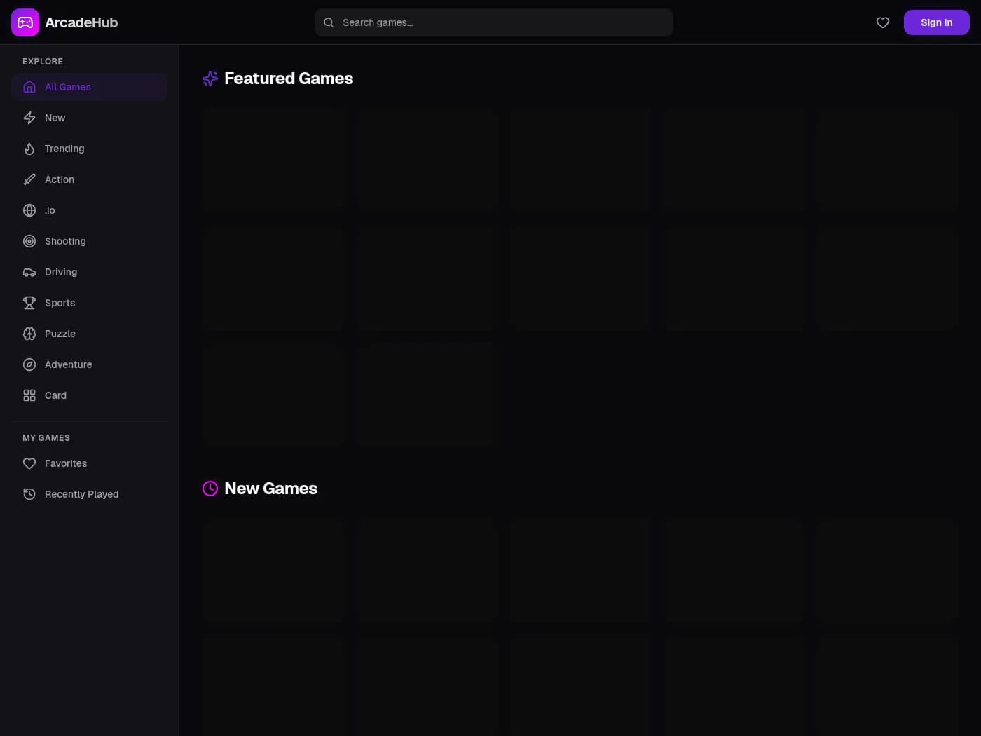 ArcadeHub