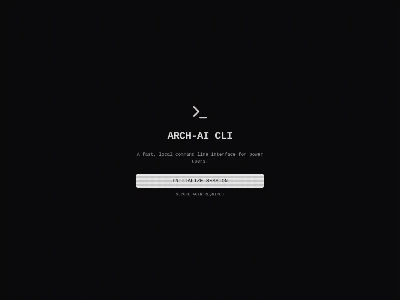 Arch AI CLI