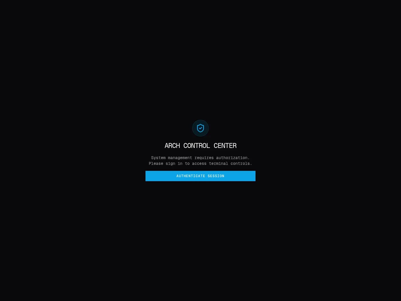 Arch Updater Script UI