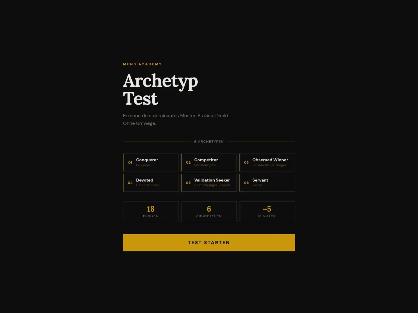 Archetype Test Pro
