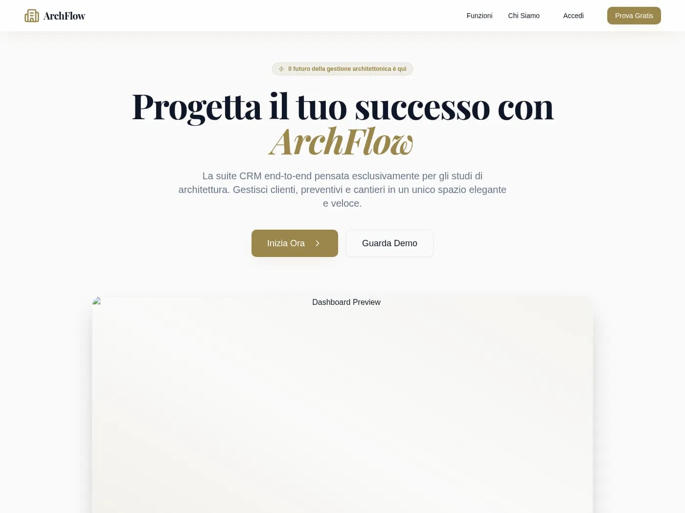 ArchFlow CRM Suite
