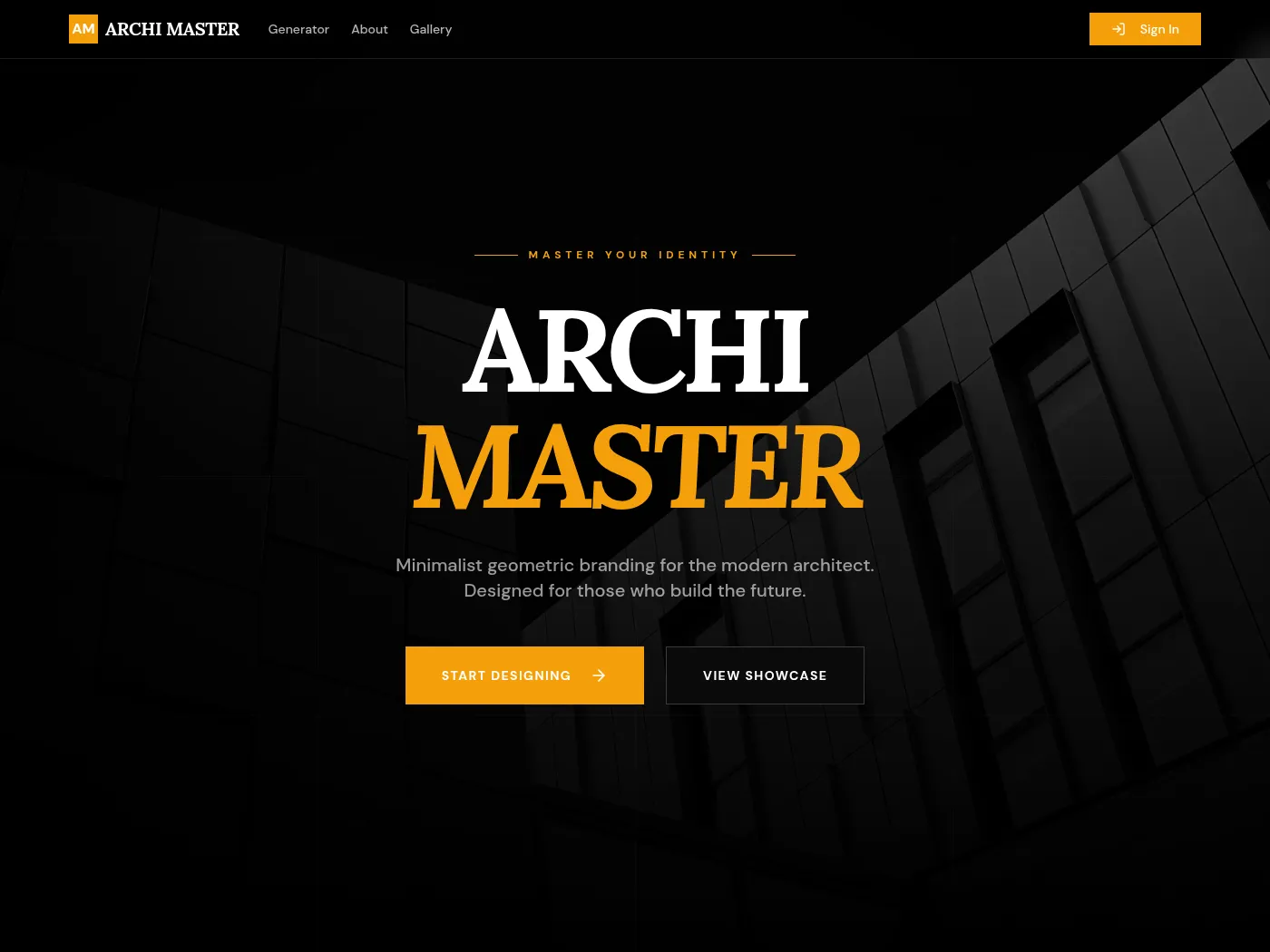 Archi Master Logo Designer