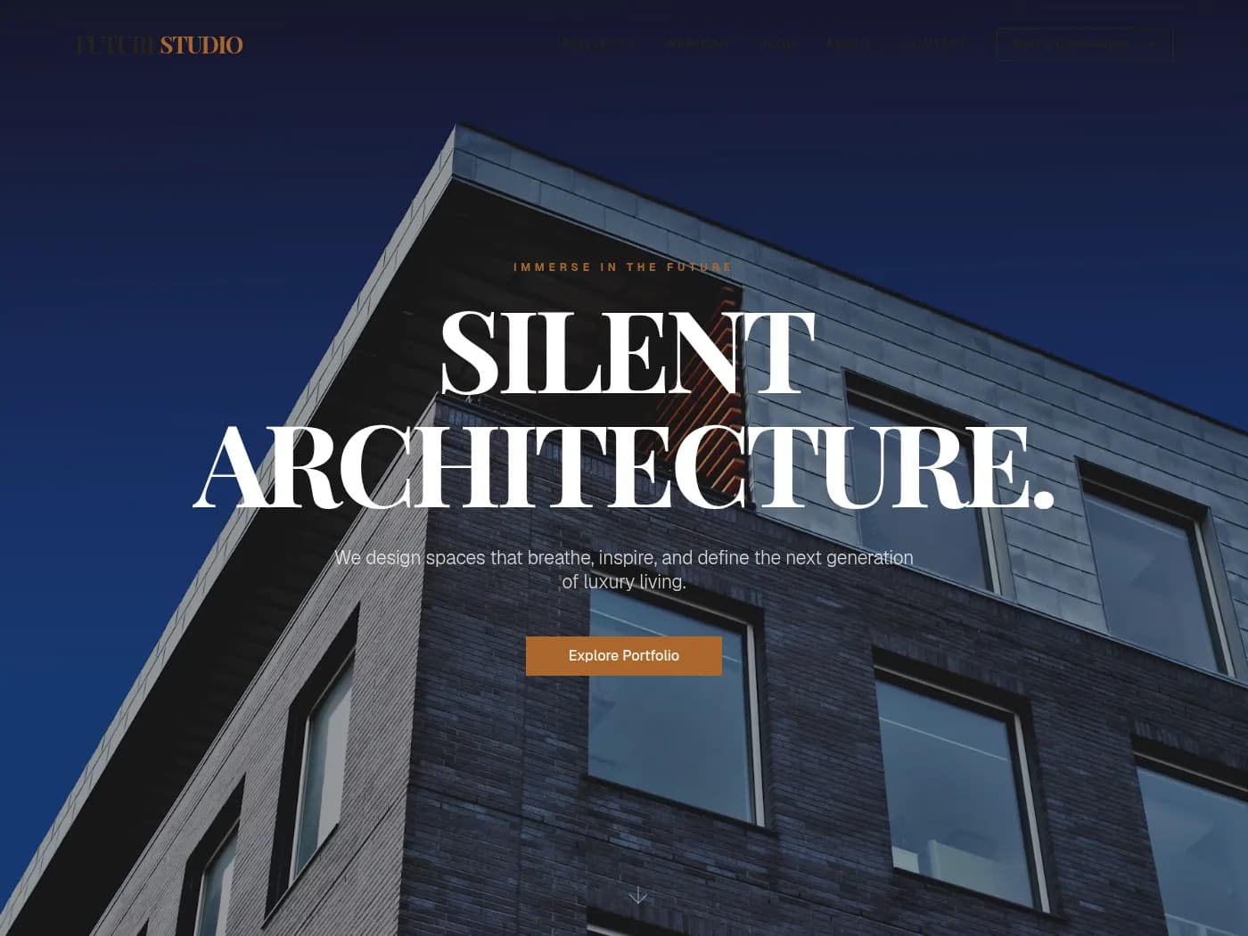 FutureStudio Web Experience