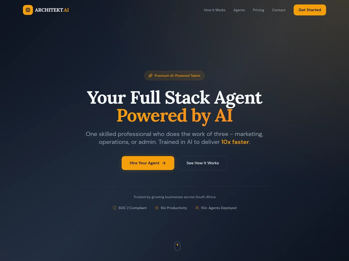 ARCHITEKT.AI Agency Builder