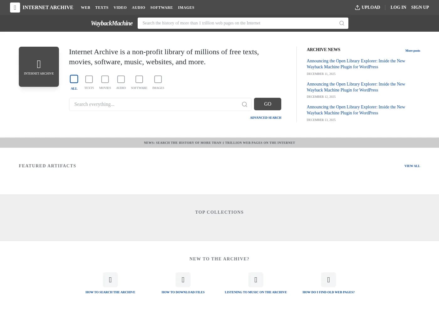 Archive Clone Hub