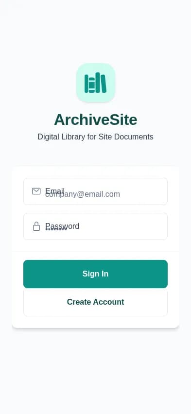 ArchiveSite Mobile Library