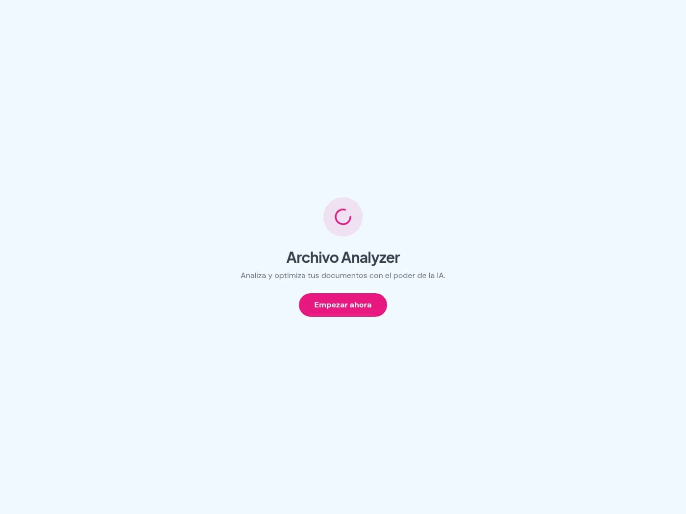 Archivo Analyzer App
