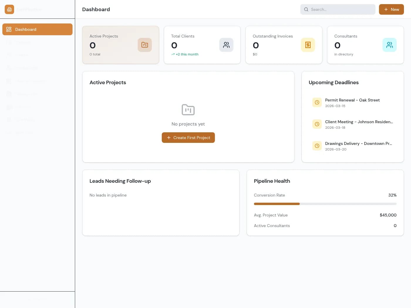 ArchPipeline CRM