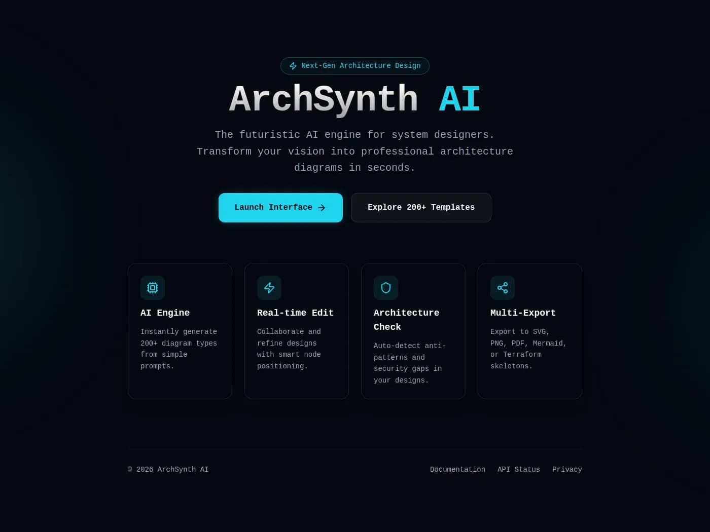 ArchSynth AI Designer