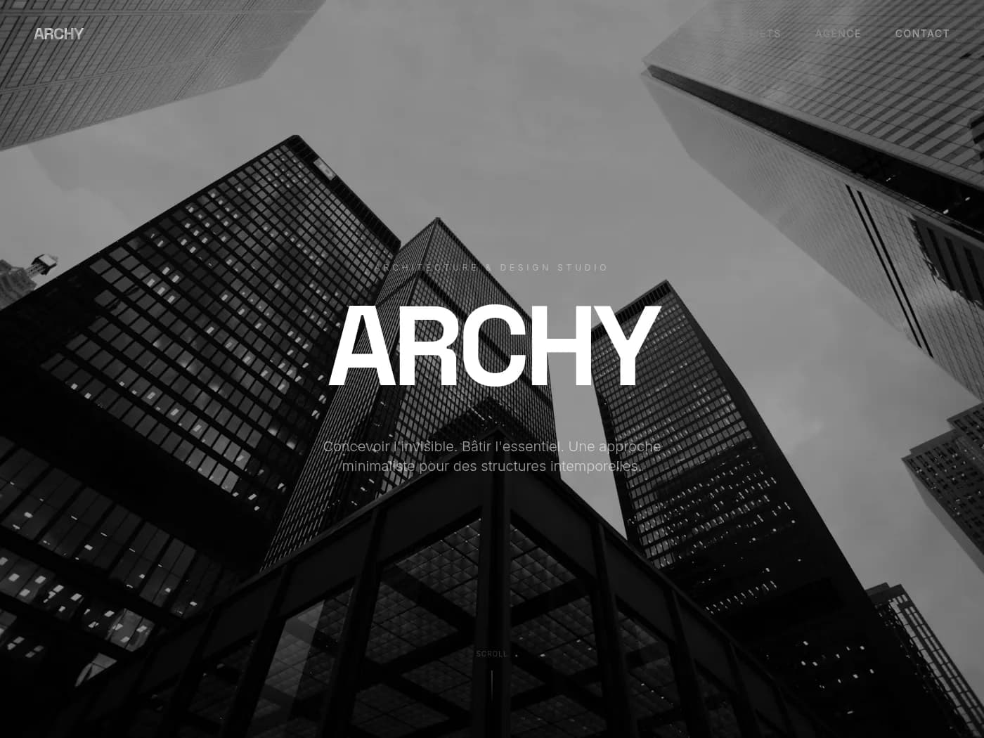 ARCHY Portfolio Site