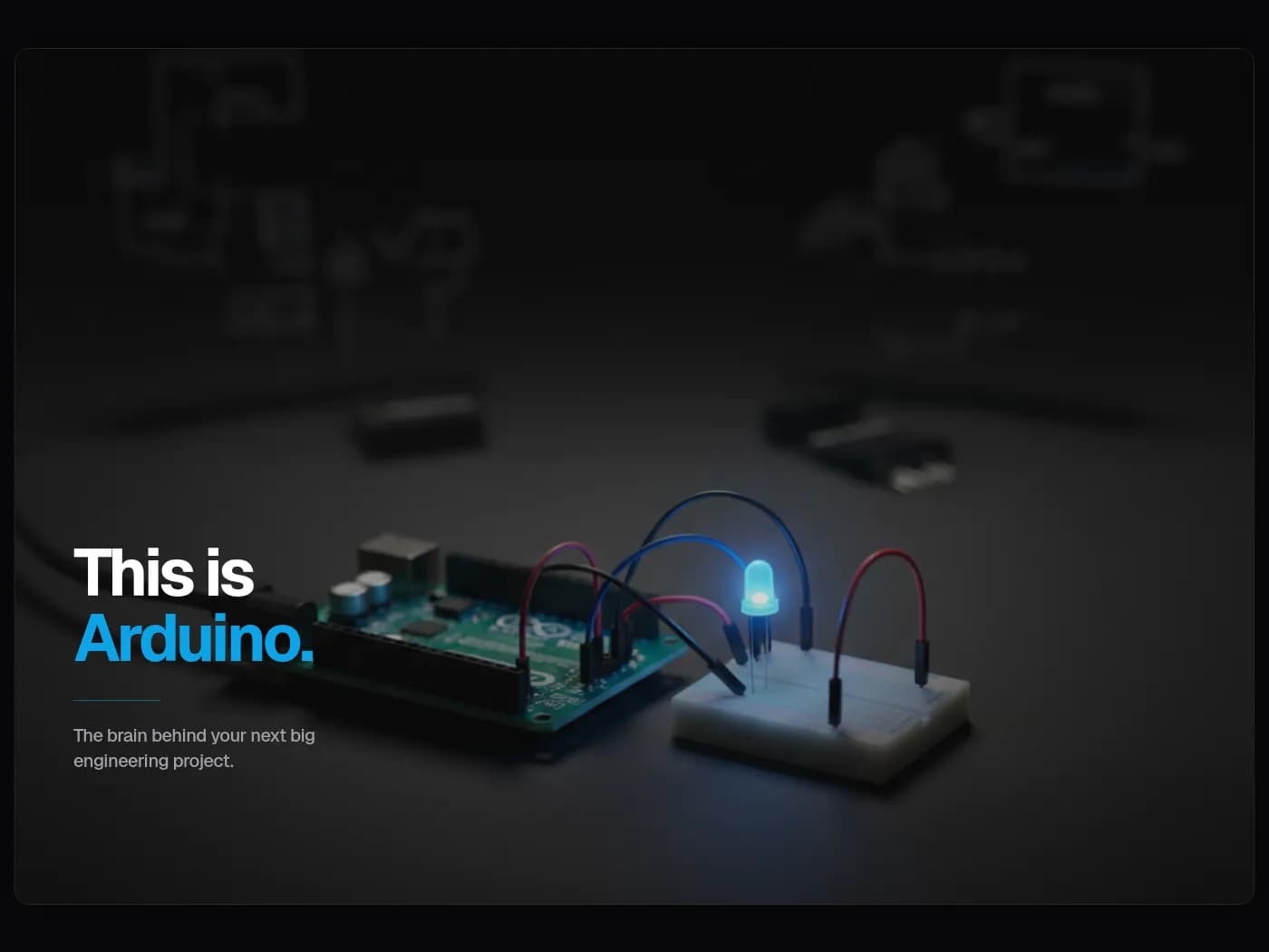 Cinematic Arduino Reel Cover