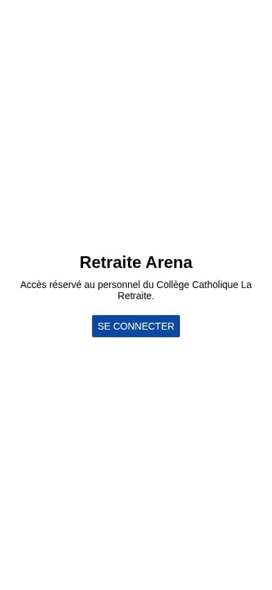 Retraite Arena Manager