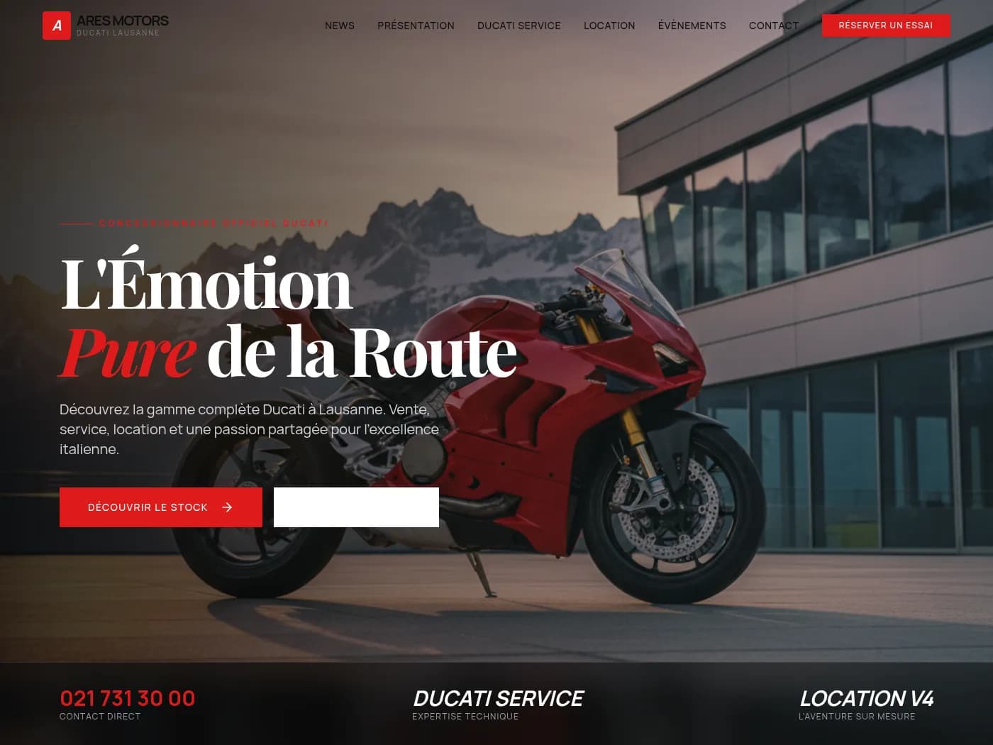 Ares Motors Redesign
