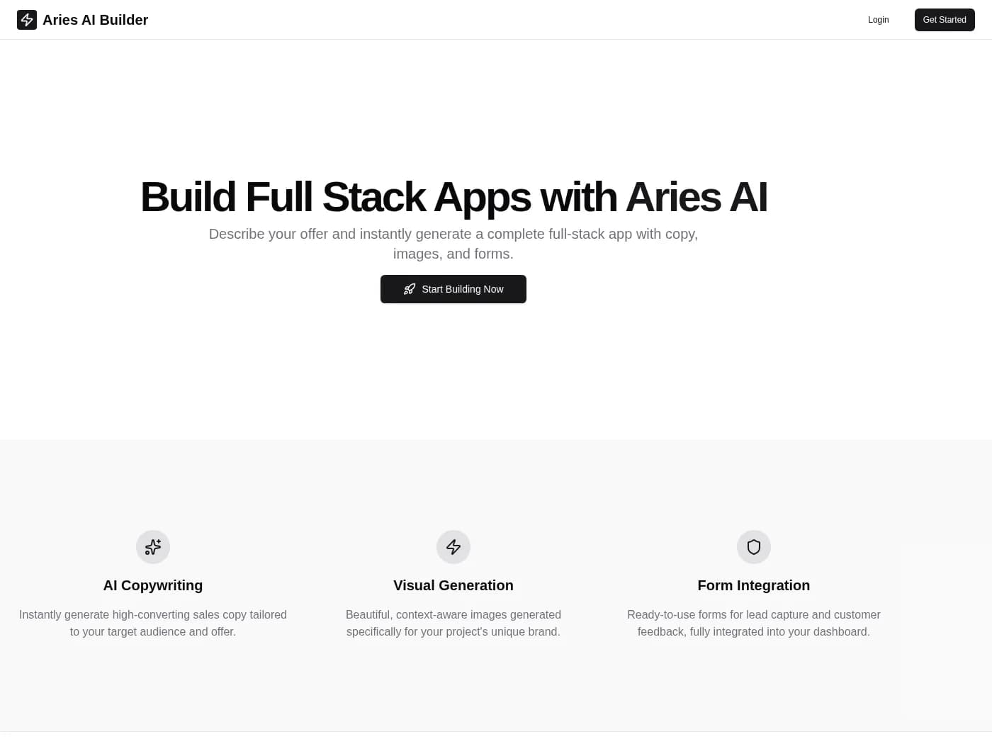 Aries AI Builder