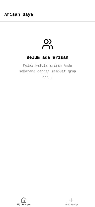 Simple Arisan App