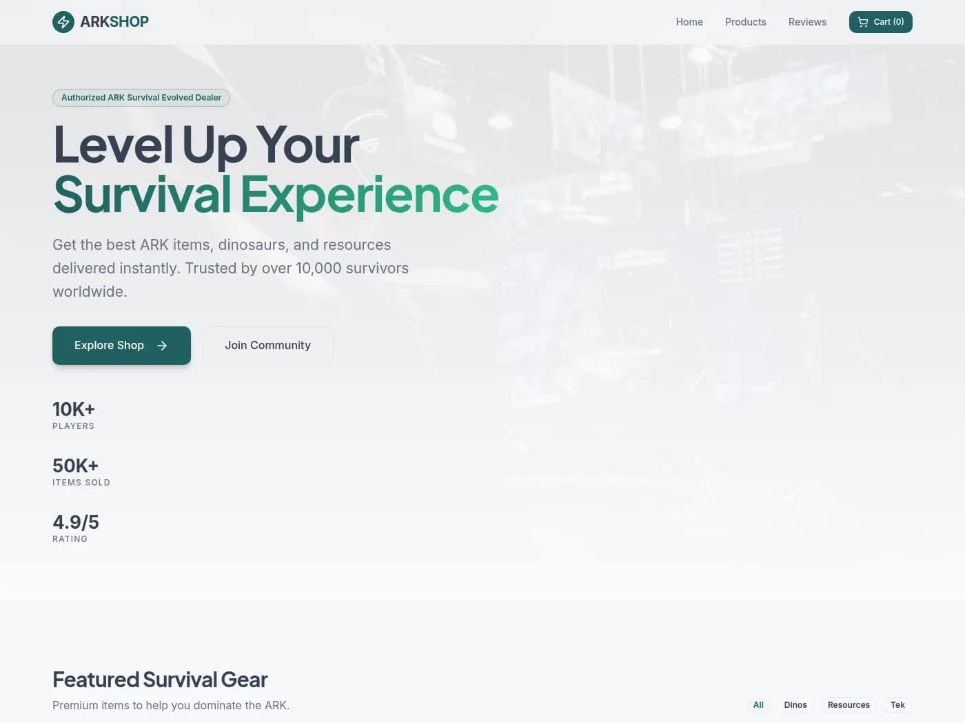 ARK Survival Shop