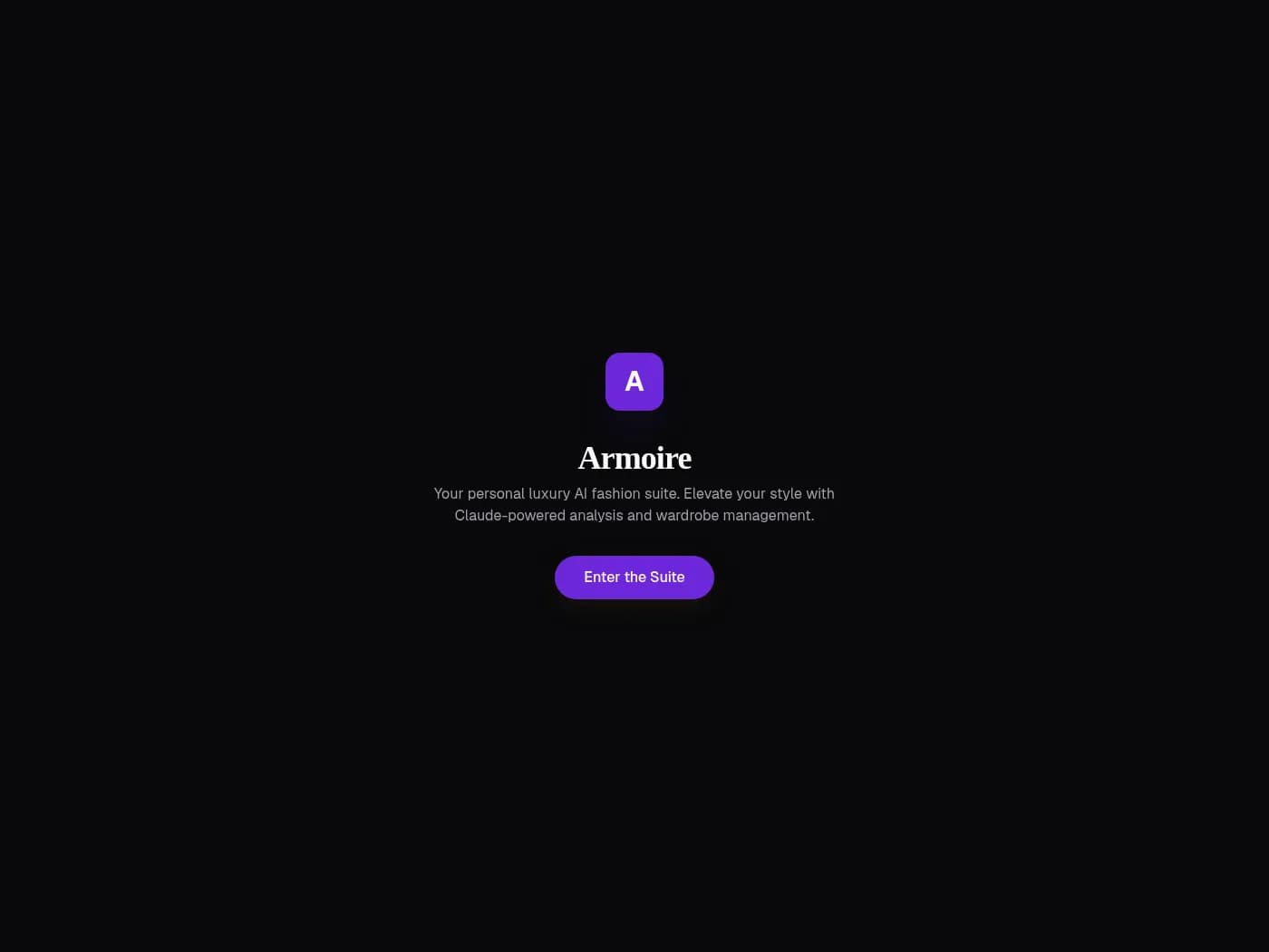 Armoire AI Fashion Suite