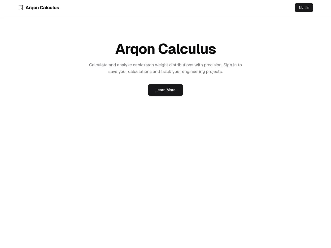 Arqon Calculus
