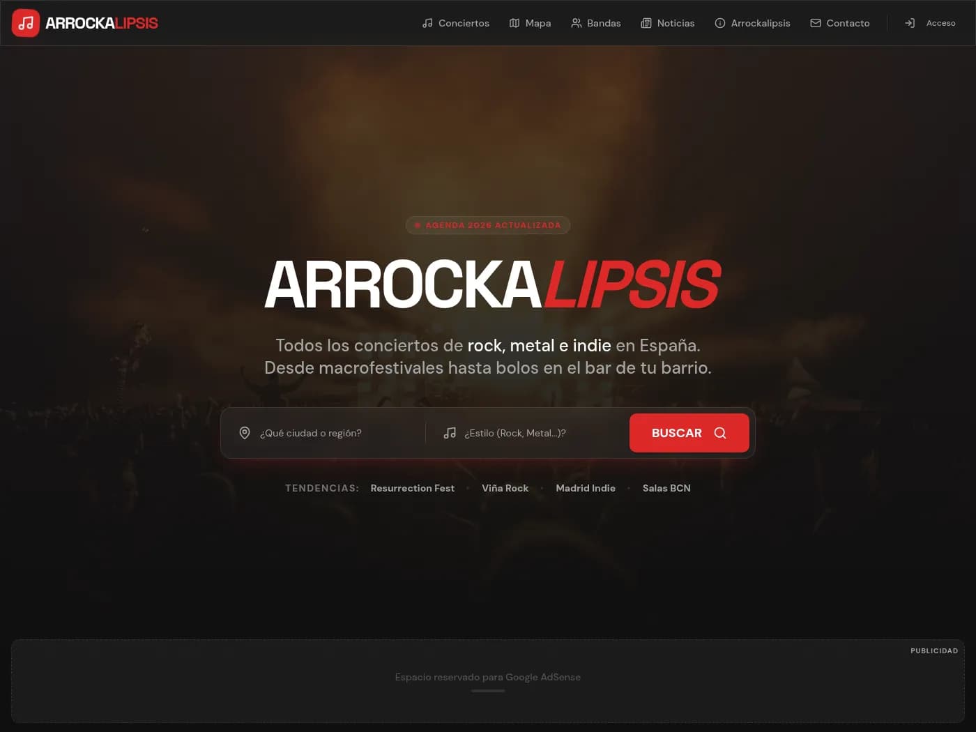 Arrockalipsis Rock Guide