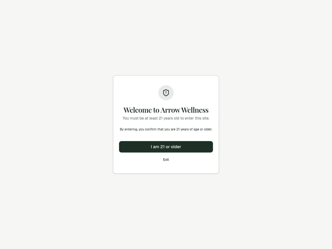 Arrow Wellness Redesign