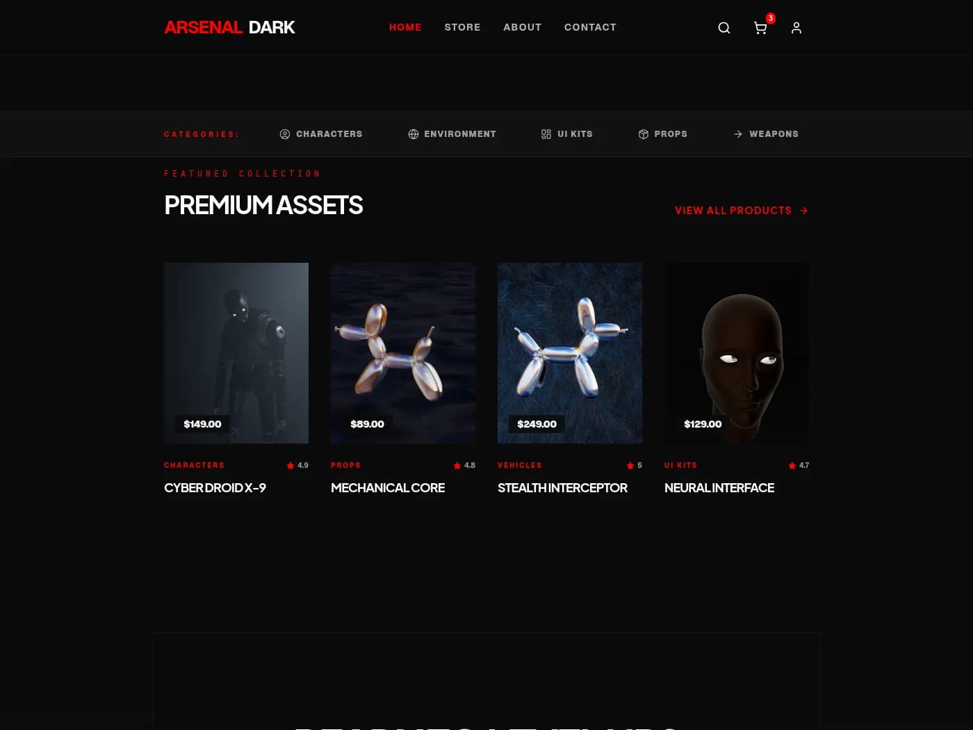 ArsenalDark Portfolio