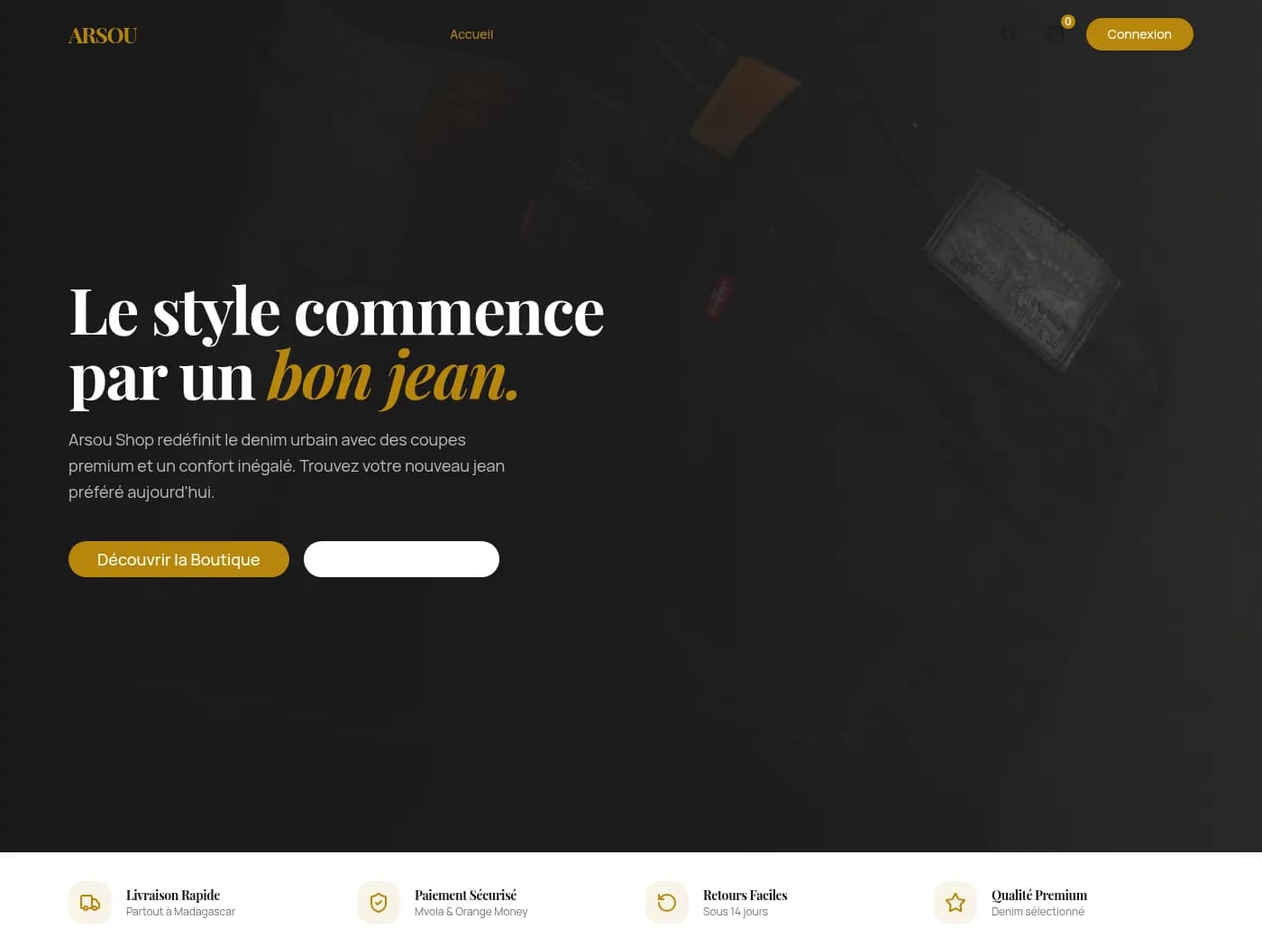 Arsou Shop E-Commerce