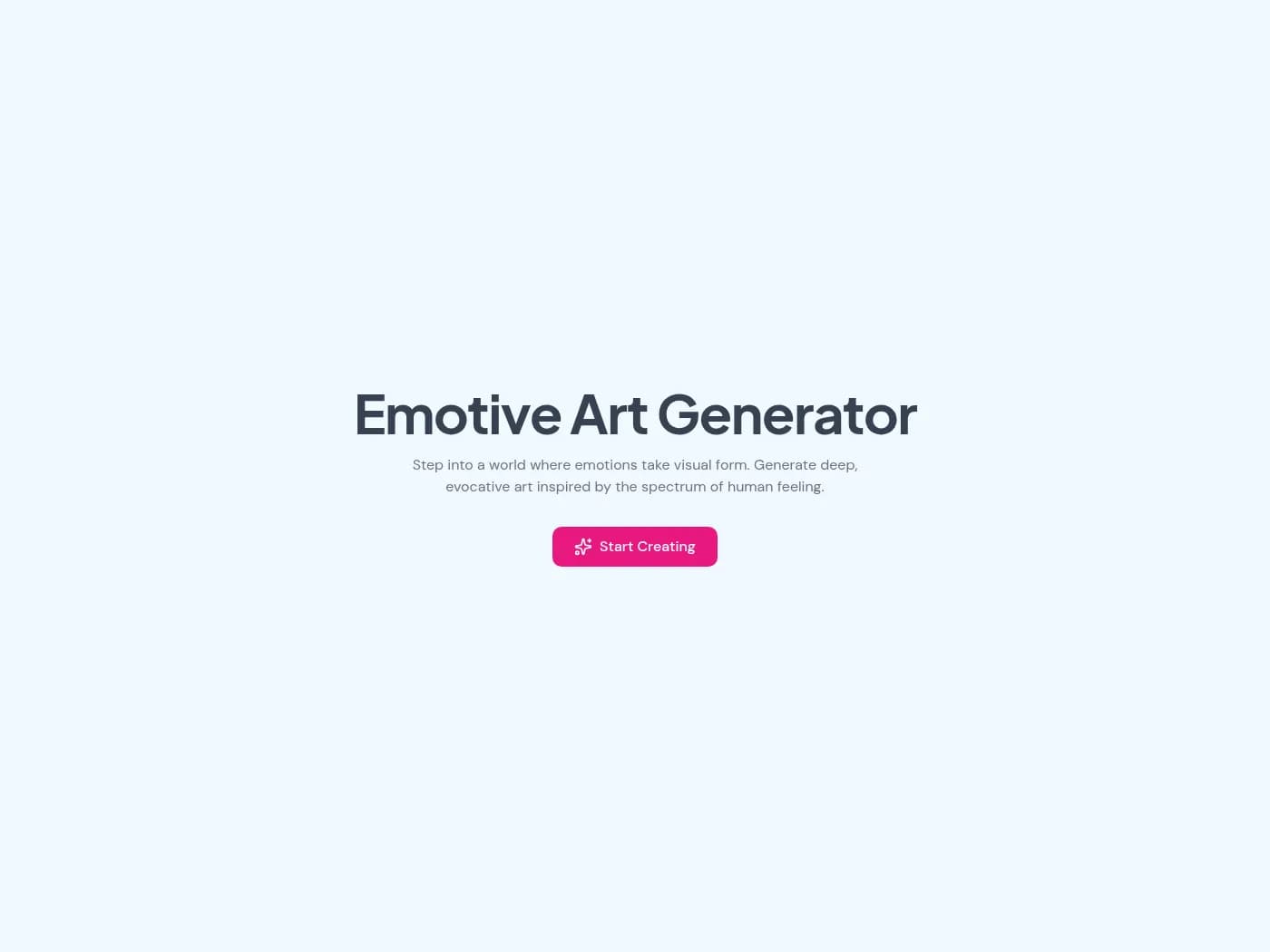 Emotive Art Generator