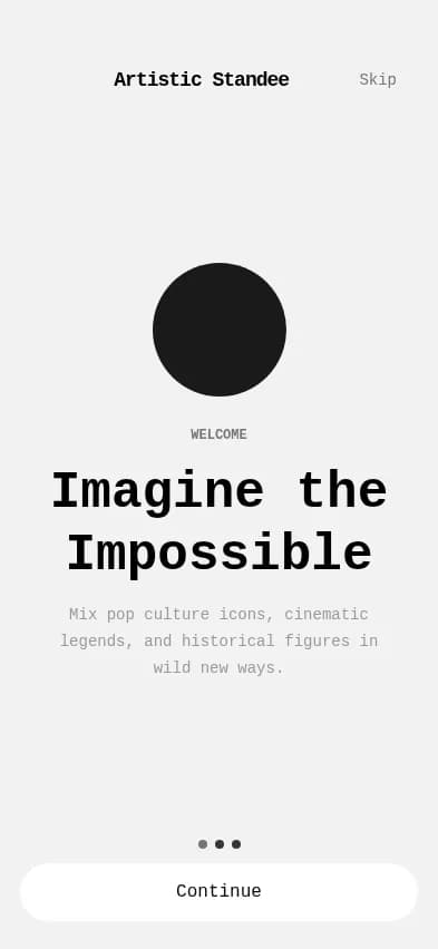 Artistic Standee Generator