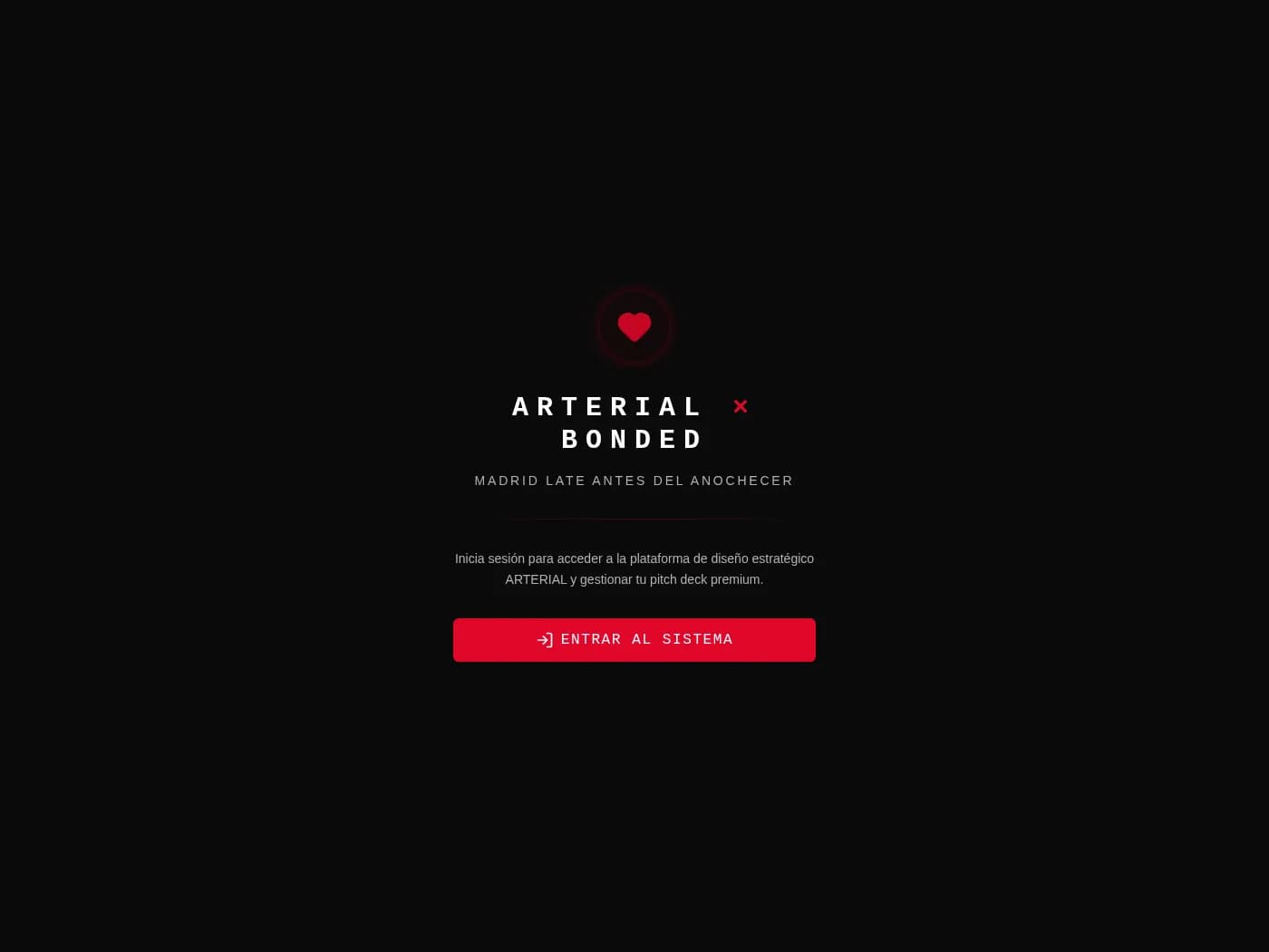 Arterial Bonded Pitch Deck