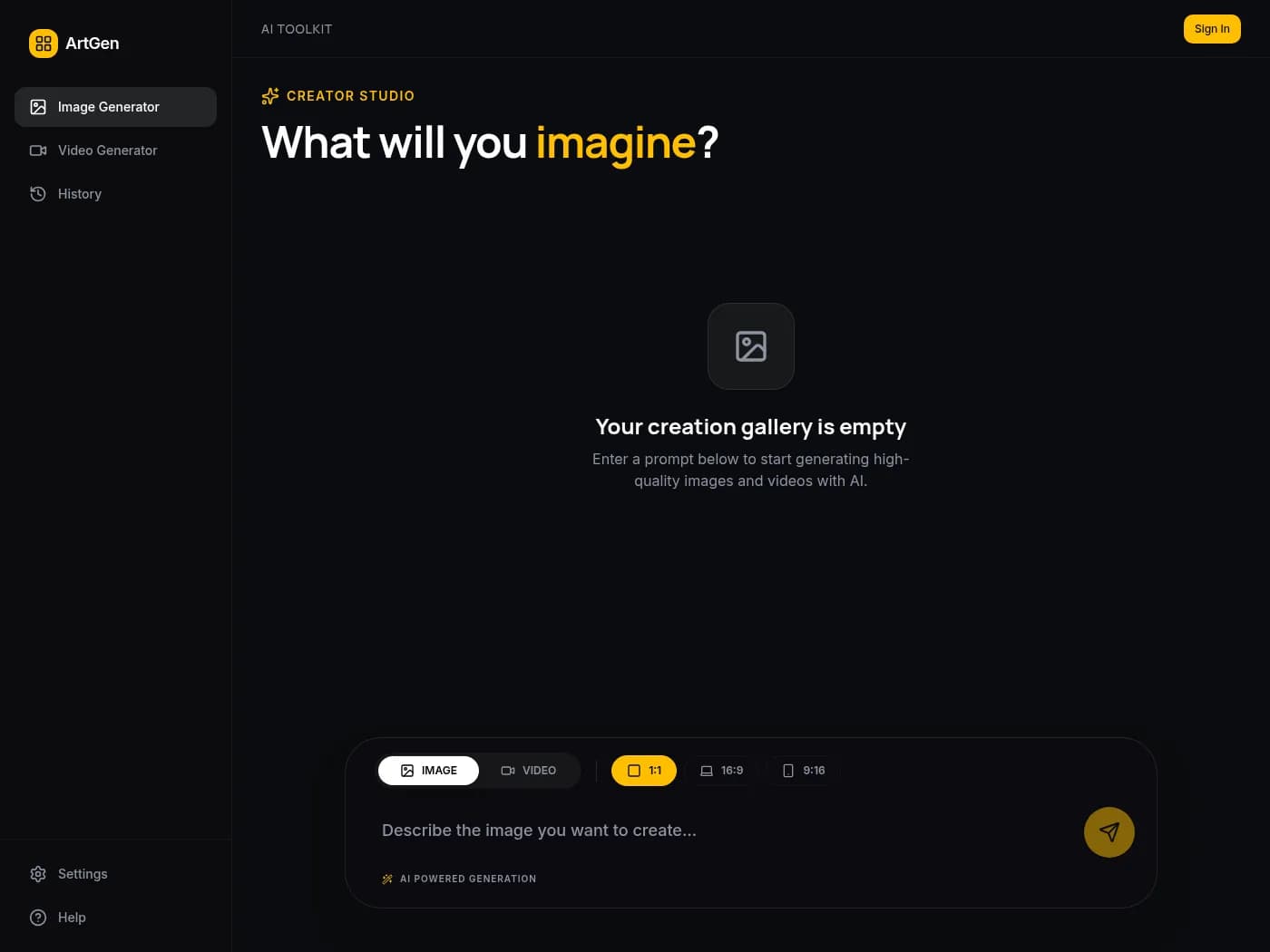 ArtGen Toolkit