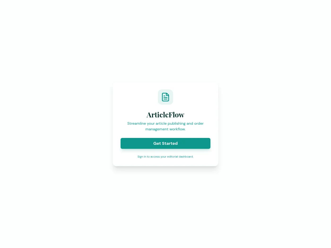 ArticleFlow Manager