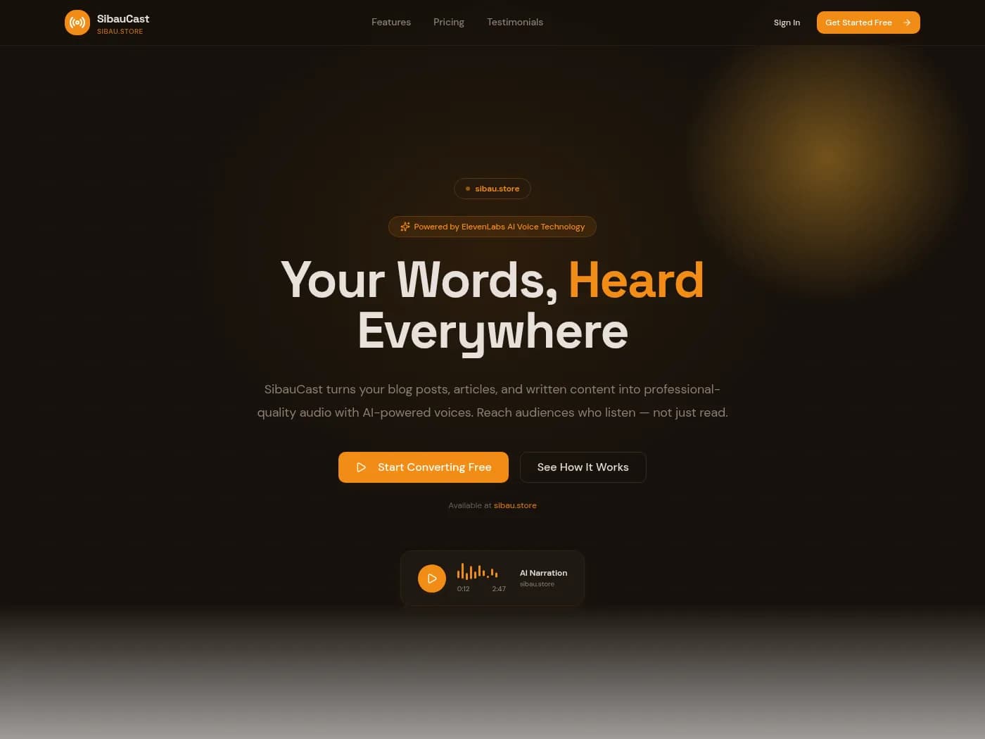 ArticleCast SaaS