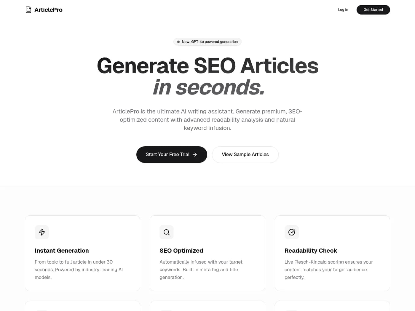 ArticlePro AI Platform