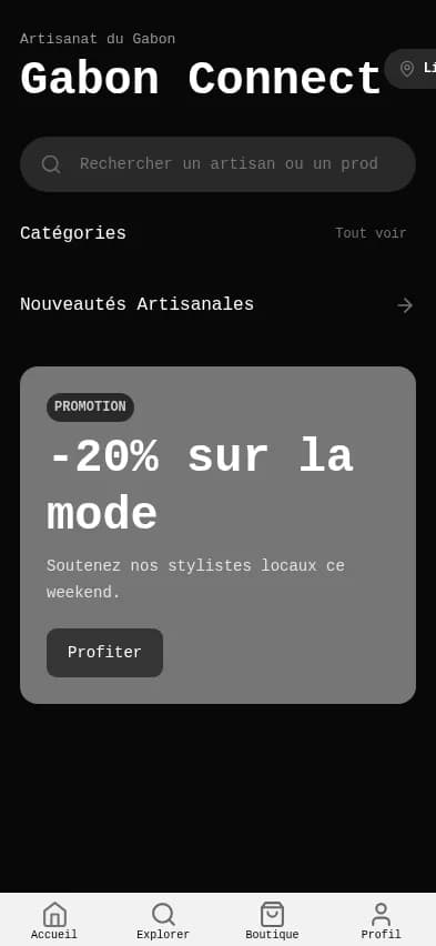 Artisan Gabon Connect
