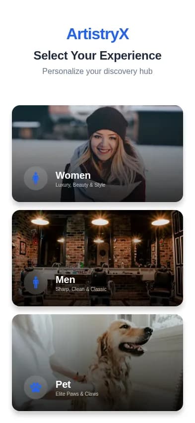 ArtistryX Booking Super App