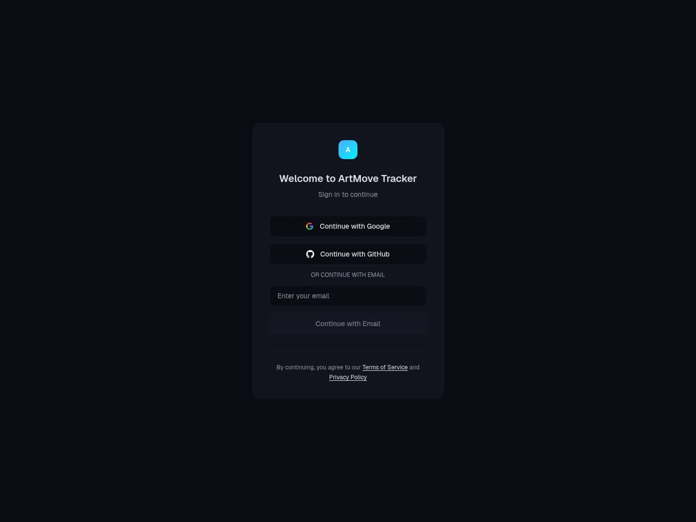 ArtMove Tracker