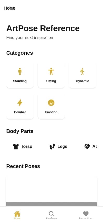 ArtPose Reference App