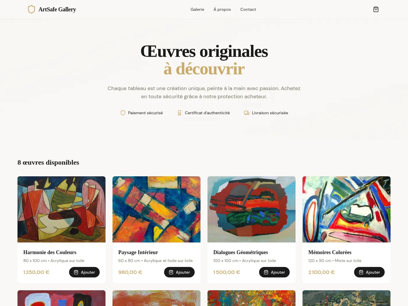 ArtSafe Gallery Shop