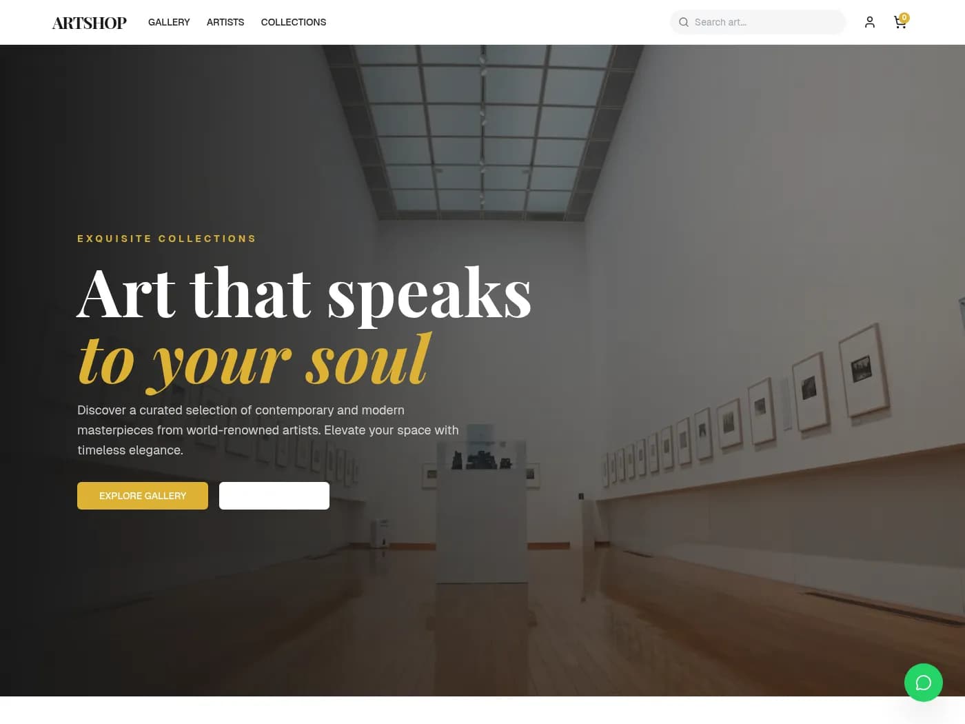 ArtShop Gallery Online