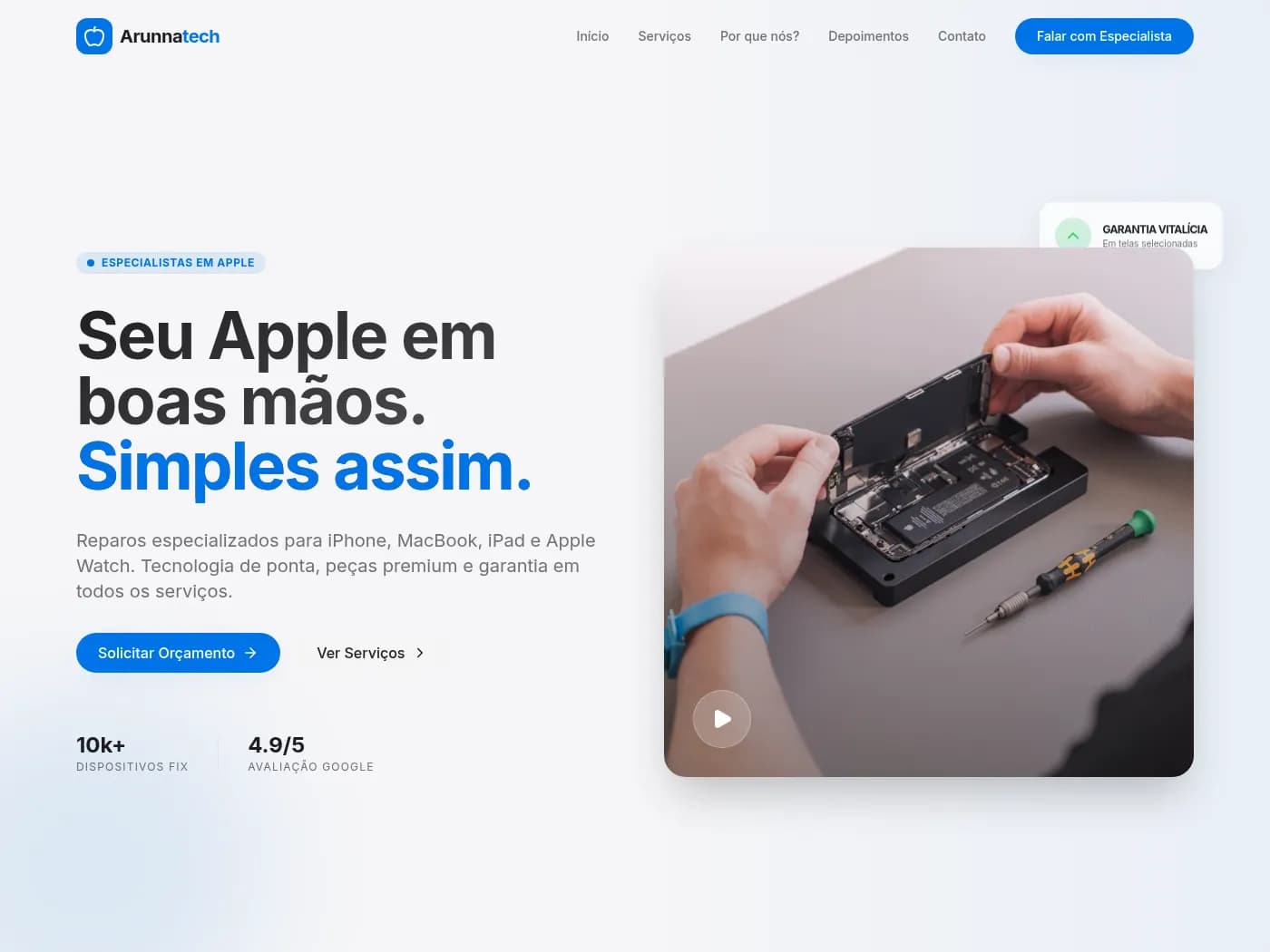 Arunnatech Apple Repairs