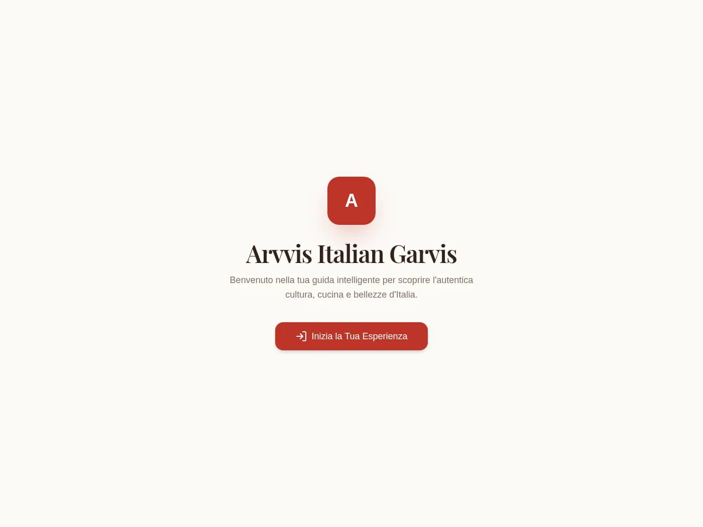 Arvvis Italian Garvis