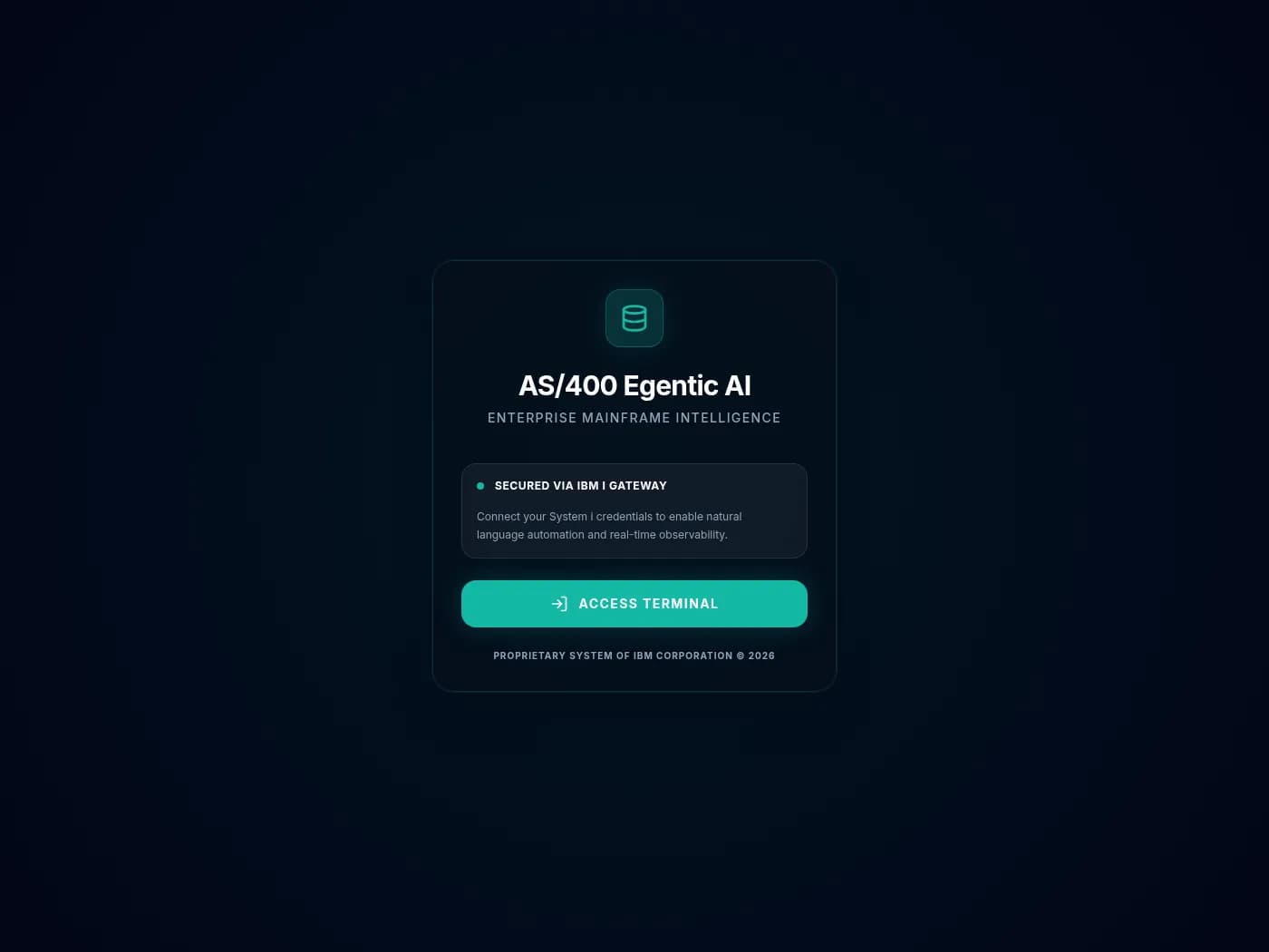 AS400 Egentic AI