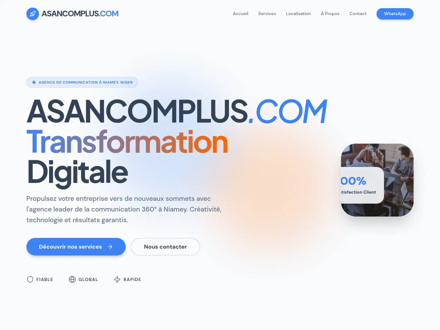 ASAN COM+ Digital Agency Site