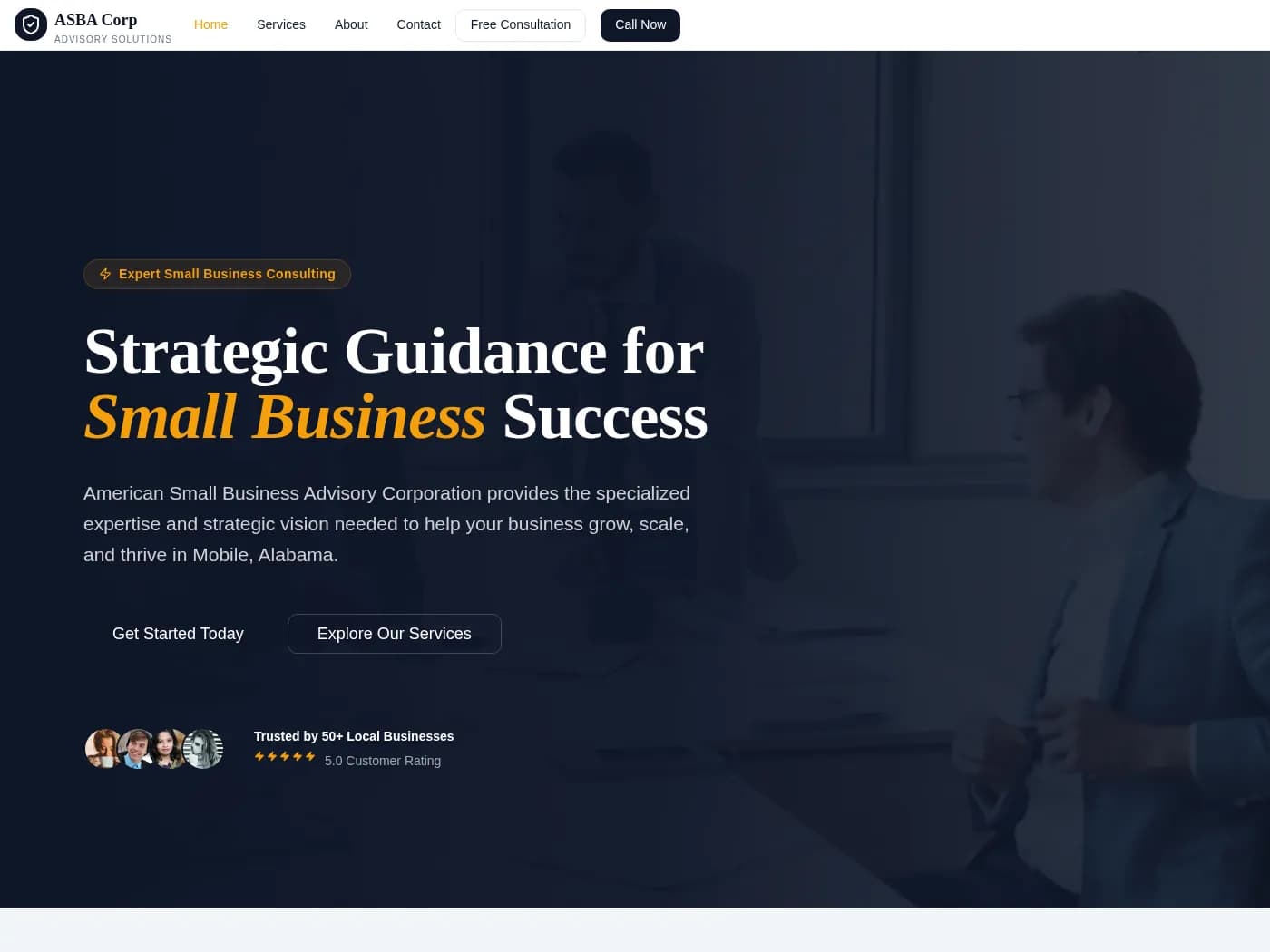 ASBA Corp Website