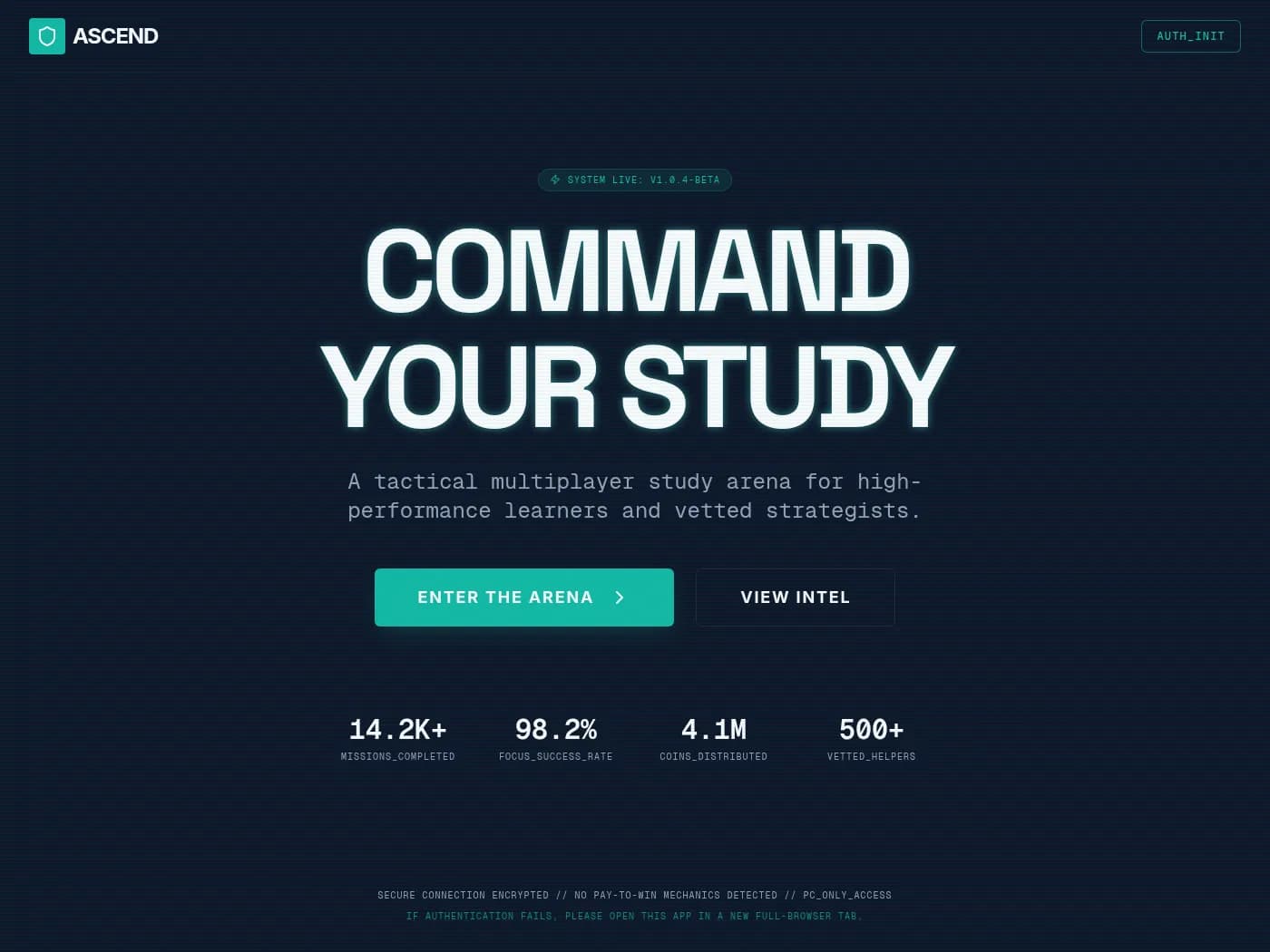 Ascend Study Arena