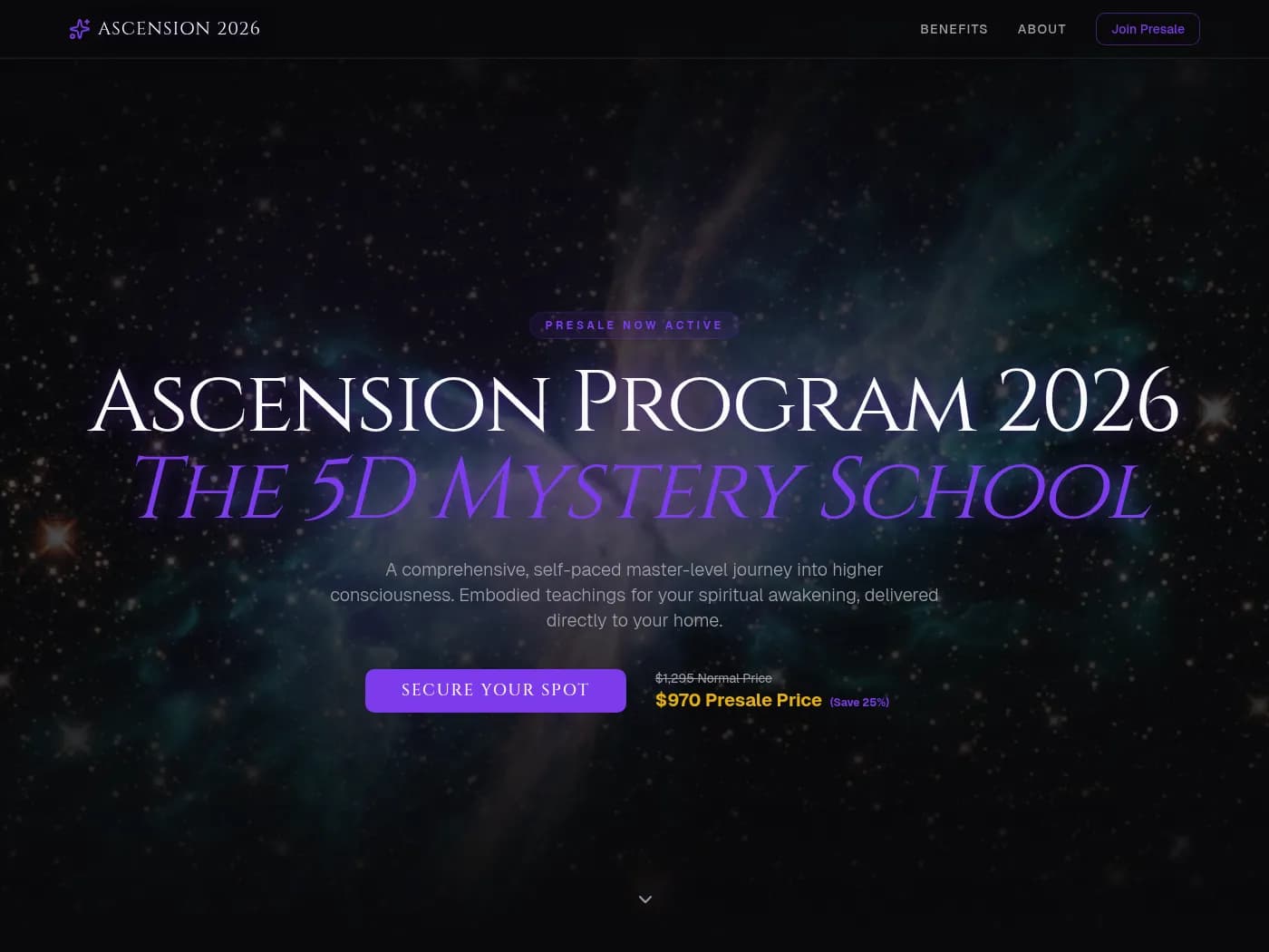 Ascension Program Presale Hub