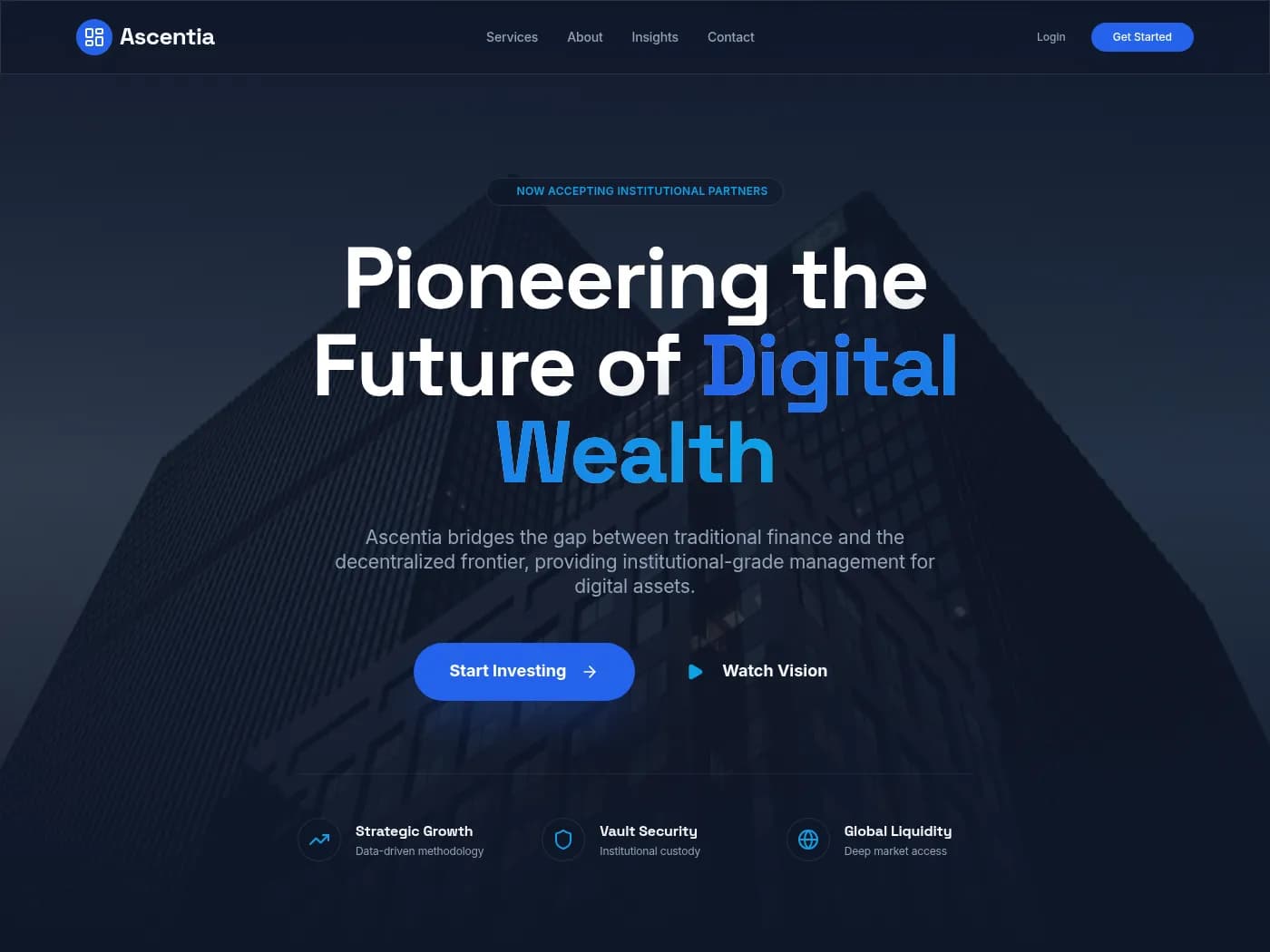 Ascentia Asset Website