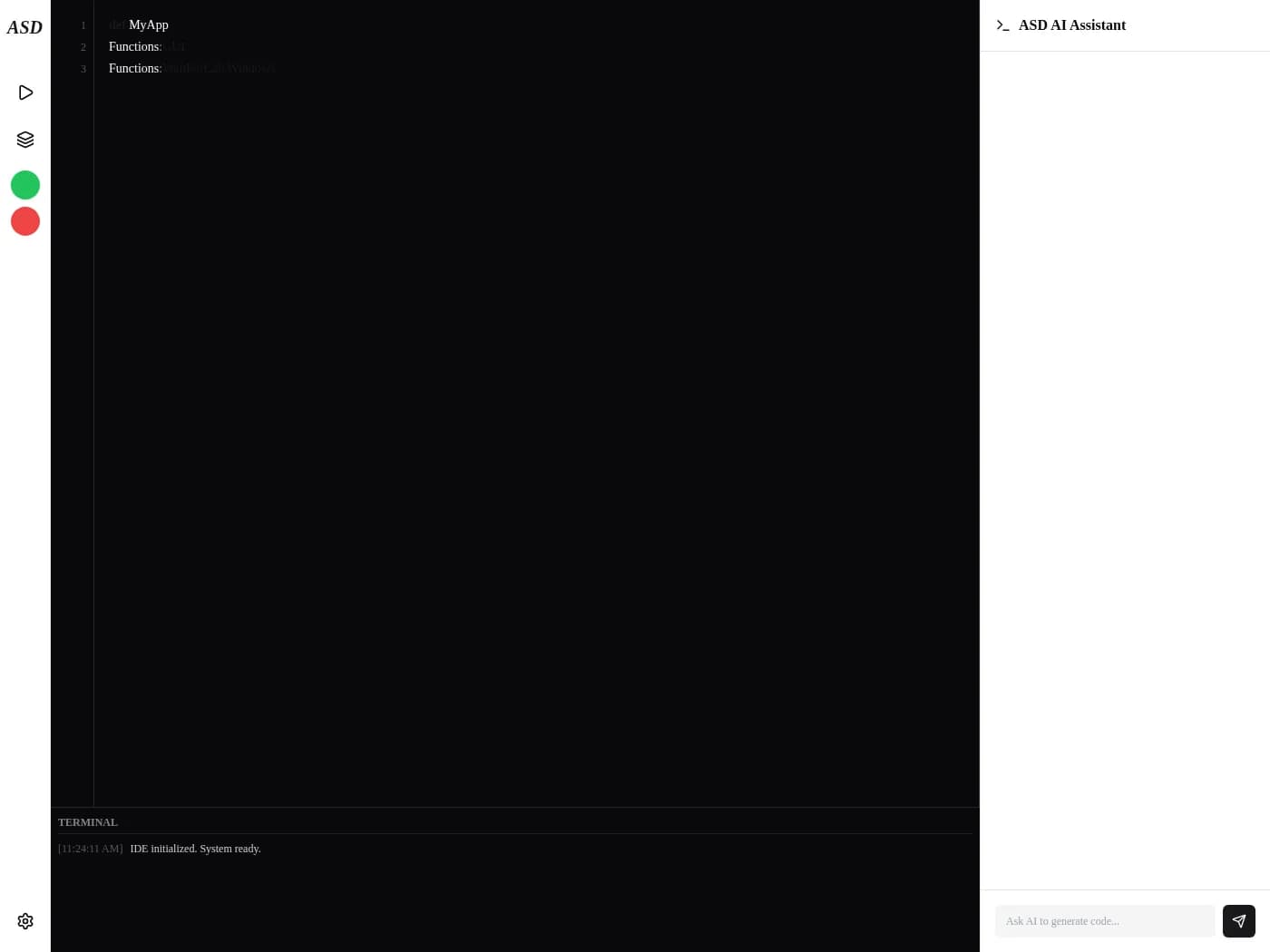 ASD AI Code Generator