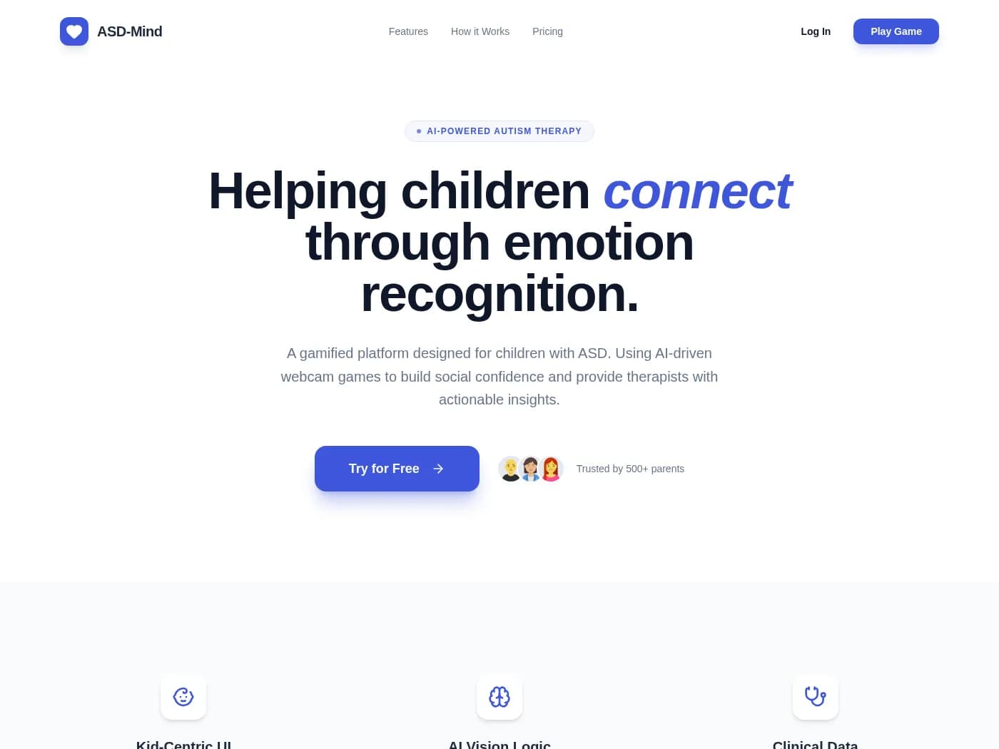 ASD-Mind Therapy Platform