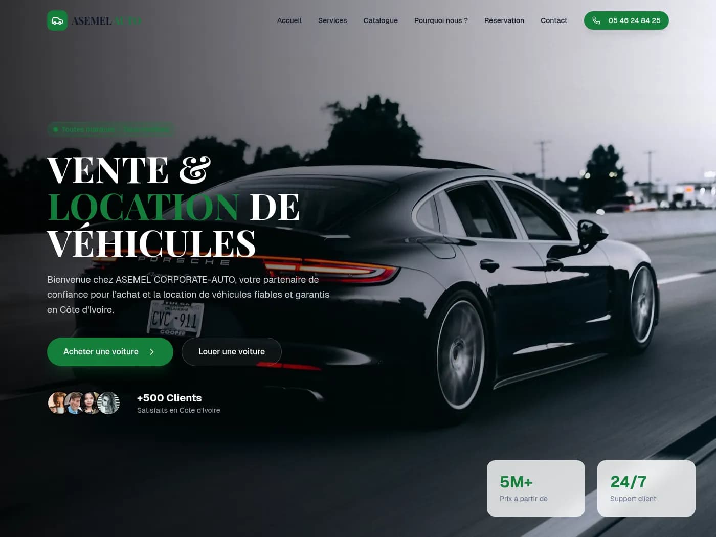 ASEMEL Auto Web Portal